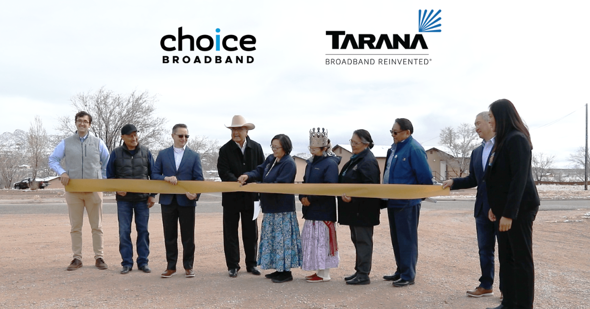 Choice Broadband and Tarana Partner to Narrow Navajo Nation’s Digital Divide - Tarana Wireless, Inc.